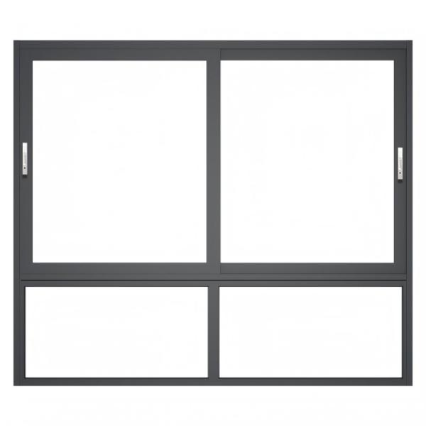 Quality Housing Safe Aluminum Sliding Glass Windows Single Glass Space Saving Insects Control for sale