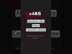 Thermal Break Well Sealed Aluminium Casement Window With Mosquito Net