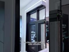 Non Thermal Insulation Aluminum Sliding Windows