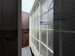 narrow frame aluminium interior sliding partition doors for wide viewing area