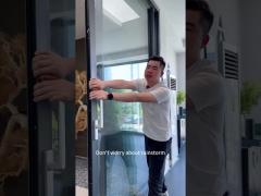 thermal insulation glass double aluminium front doors aluminium sliding door