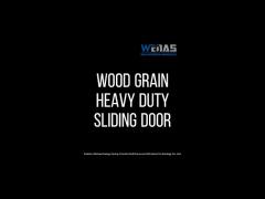 automatic balcony patio thermal insulation aluminum heavy duty sliding door