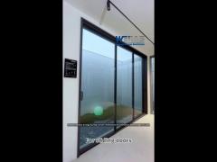 commercial interior sliding doors room dividers aluminum space saving sound insulated