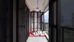 French Style Sliding Bifold Door #doors #slidingdoor #bifolddoors #aluminiumdoors
