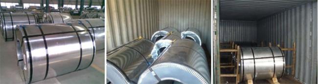 Red GL / PPGL Color Coated Coating Galvalume Steel Coil / Sheet / Strip 3