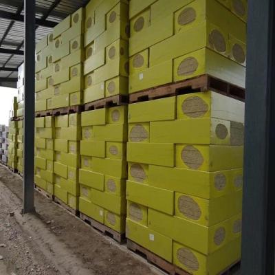 China 120kg / M3 Density Modern Rock Wool Board For Wall Insulation for sale