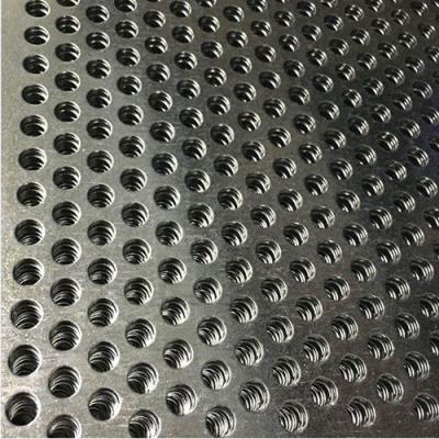 Κίνα φ2-6mm πιάτο διατρήσεων/διατρυπημένο γαλβανισμένο φύλλο υλικό ασήμι προς πώληση