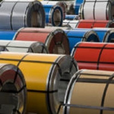 Cina 0.12-1.2MM Colore Pre-dipinto Galvanizzato Coil di acciaio per foglio di tetto in vendita