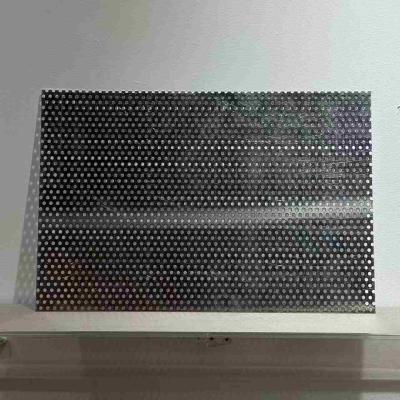 China Lightweight Corrosion Resistant Aluminum Perforated Sheet Optional Color Coated for sale