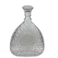 China Clear Thick Wall Glass Bottle Custom Shape for Beverage Packaging for sale