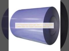 Z275 bobina di acciaio galvanizzato pre-tinto / foglio di colore di acciaio rivestito bobina di acciaio galvanizzato immerso a caldo