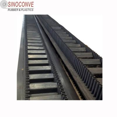 China High Performance Mining Steep Angle Sidewall Conveyor Belt for sale