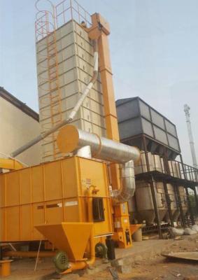 China 9.95kw 12000kg Raw Paddy Dryer Batch Type pollution proof Withou Paste for sale