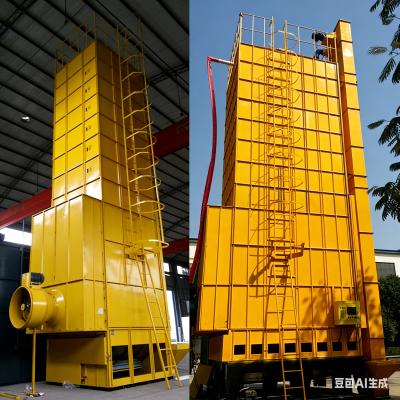 China 10-15 Tons Batch Type Grain Dryer Machine Designed For Indonesia Market for sale