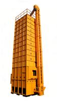 China 15 tons per day batch type wheat dryer machine with husk burner for sale