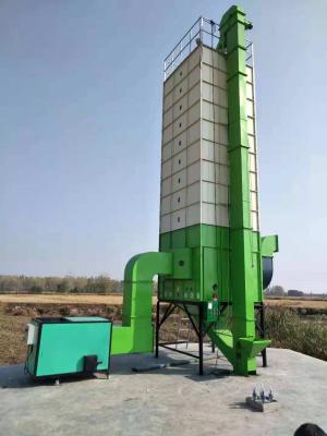 China Mechanical Harvest Raw Paddy Batch Type Dryer Machine 12 Tons China for sale