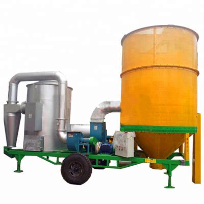 China 4 Tons Per Batch Silo Volume Mobile Grain Portable Dryer Machine for sale