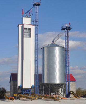 China Continous Type 200 Tons Raw Paddy Dryer Tower For Grain Storage for sale