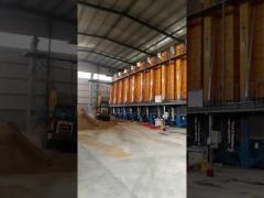 Ξηρότερη μηχανή ορυζώνα τύπων batch άνθρακα 9.95kw 15T βιομαζών
