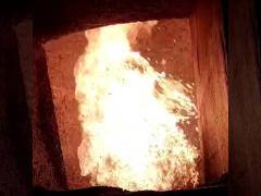 150 toneladas de control automatizado automático de Ash Blowing Husk Furnace Dryer