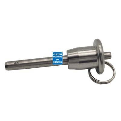 China Factory Direct Custom Ball Pin Lock Spring Loaded Ball Lock Pin with Machining Services for sale