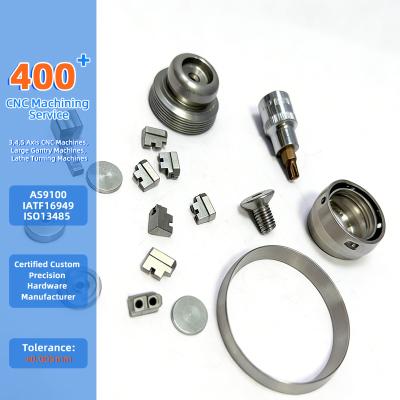 China Custom CNC Prototype Service Titanium Machined For Chassis And Block Parts for sale