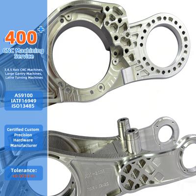 China Anodized 5 Axis CNC Machining Parts Aluminum CNC Machining Service For Robotic for sale
