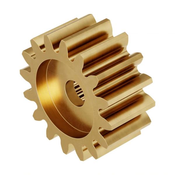 Quality CNC Machining Transmission Parts 12 Tooth 32P 25T 3F Spline Servo Mount Gears for sale
