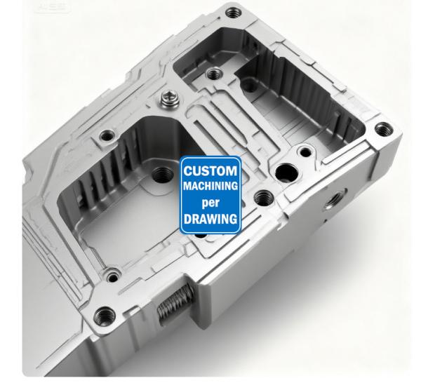 Quality Irregular Metal Housing Custom CNC Machined Parts Enclosure For Industrial Machinery for sale