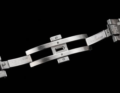 Cina Orologio di lusso svizzero con maniglie d'argento cristallo di zaffiro e movimento automatico in vendita