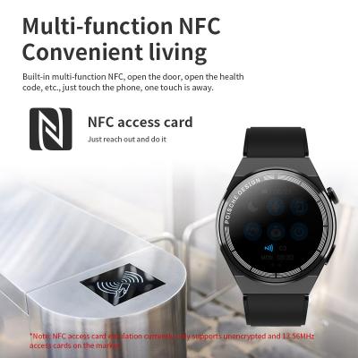 Cina Sports Watch Bluetooth Calling Voice Assistant Nfc Alipay Heart Rate Gt3 Max Smart Watch in vendita