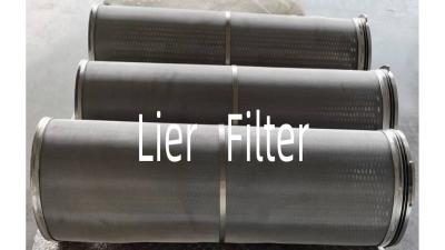 Cina Stainless Steel  316L Stable Filtering Precision Sintered Filter Cartridge High Strength in vendita