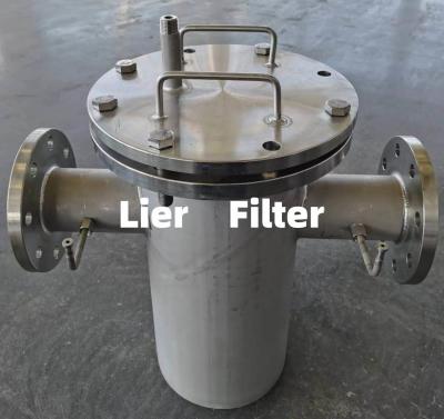 Cina DN100 S304 Metal Industrial Basket Strainer 200um For Chemical Industry in vendita