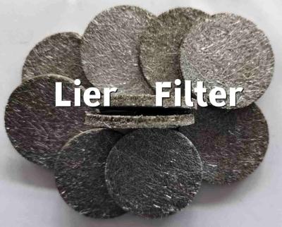 Cina 70um FeCrAl Sintered Metal Fiber Felt Used In Chemical Industry in vendita