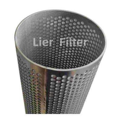 China Excellent Cleaning SS304 30um Sintered Metal  Mesh Filter Used In Water Treatment Te koop