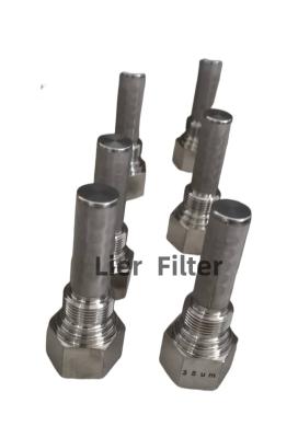 Cina Lower Resistance Large Flow Capacity 38um Metal Valve Filter Element in vendita
