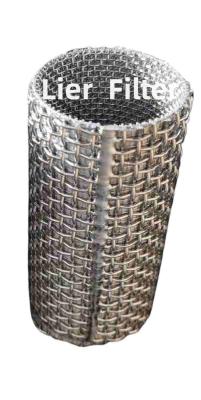 Cina Uniform Size Stainless Steel 316L Sintered Mesh Filter Elements Long Lifespan in vendita