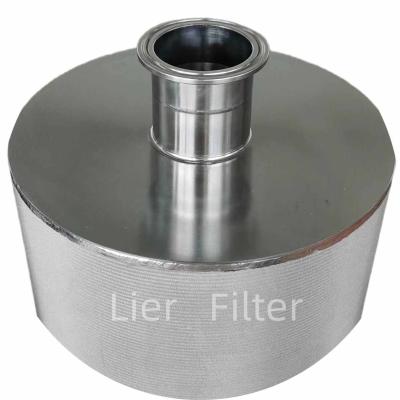 China Stable Filtering Precision SS316L 20um Sintered Metal Mesh Filter Elements In Pharmaceutical Industry for sale