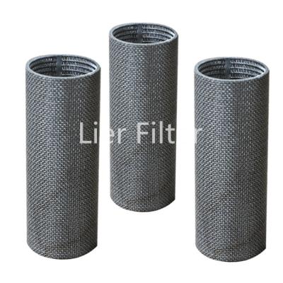 China Large Flow 0.2um-120um Pore Sintered Metal Filter Elements Corrosion Resistant for sale