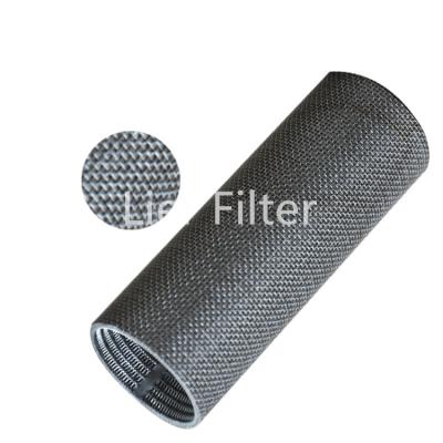 China Large Flow 0.2um-120um Pore Sintered Metal Filter Elements Corrosion Resistant for sale