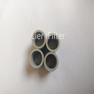 Cina 10um al rendimento elevato sinterizzato polvere del filtro dal cilindro 15um in vendita