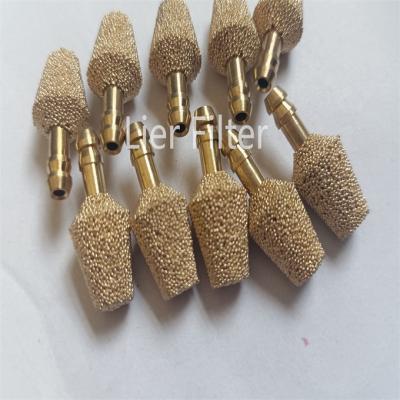 Cina Filtro sinterizzato 10 - 15 micron dalla polvere di metallo con distribuzione uniforme del poro in vendita