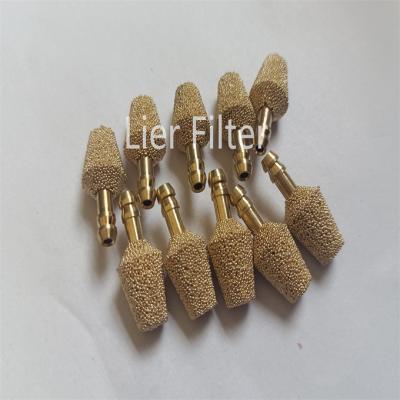 Cina Filtro sinterizzato 10 - 15 micron dalla polvere di metallo con distribuzione uniforme del poro in vendita