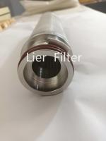 China Multi Layer 1.7mm Thick 316L Stainless Steel Wire Mesh Filter Element for Oil Refining for sale