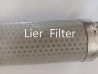 China Multi Layer 1.7mm Thick 316L Stainless Steel Wire Mesh Filter Element for Oil Refining for sale