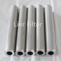 China 5 Layer Sintered Wire Mesh Filter Element 6mm-1.5m Diameter 304SS Reverse Cleaning for sale