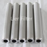 China 5 Layer Sintered Wire Mesh Filter Element 6mm-1.5m Diameter 304SS Reverse Cleaning for sale