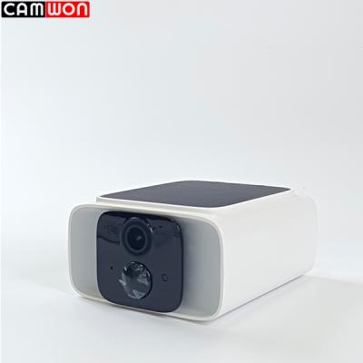 China PIR Detection Tuya WiFi Solar Camera 5MP Low Power Solar Bullet Camera Waterproof for sale