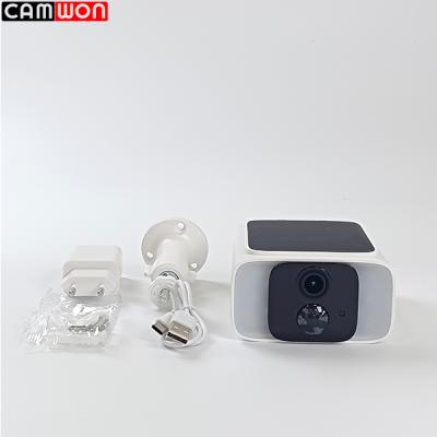 China 5MP Tuya Smart Solar Camera IP65 Waterproof Dual Band WiFi Camera for sale