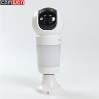 China 3MP 360 Degree PTZ Light Bulb Security Camera WiFi Auto Tracking Night Vision E27 for sale